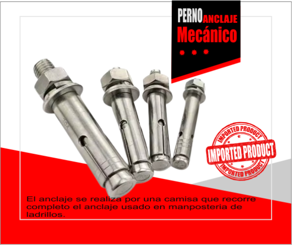 Pernos de Anclaje archivos - Corepsa Perú